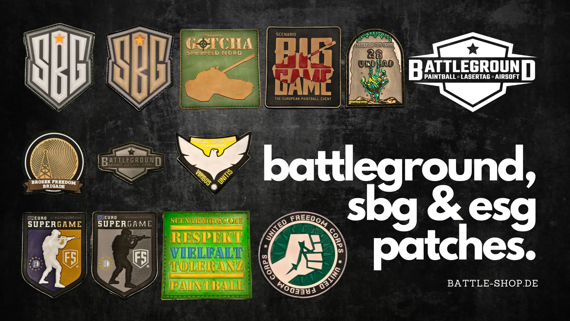 SBG 24 - Apocalypse - Patch » Battleground - Merchandise Shop